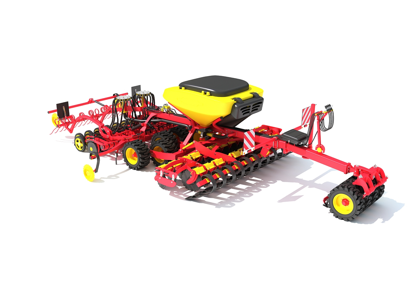 Seed Planter Machine Agricultural 3D Model - TurboSquid 1423956