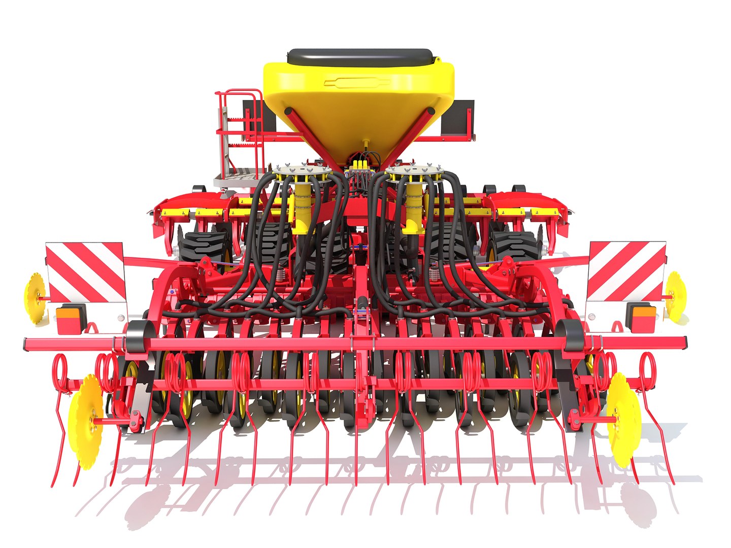 Seed Planter Machine Agricultural 3D Model - TurboSquid 1423956