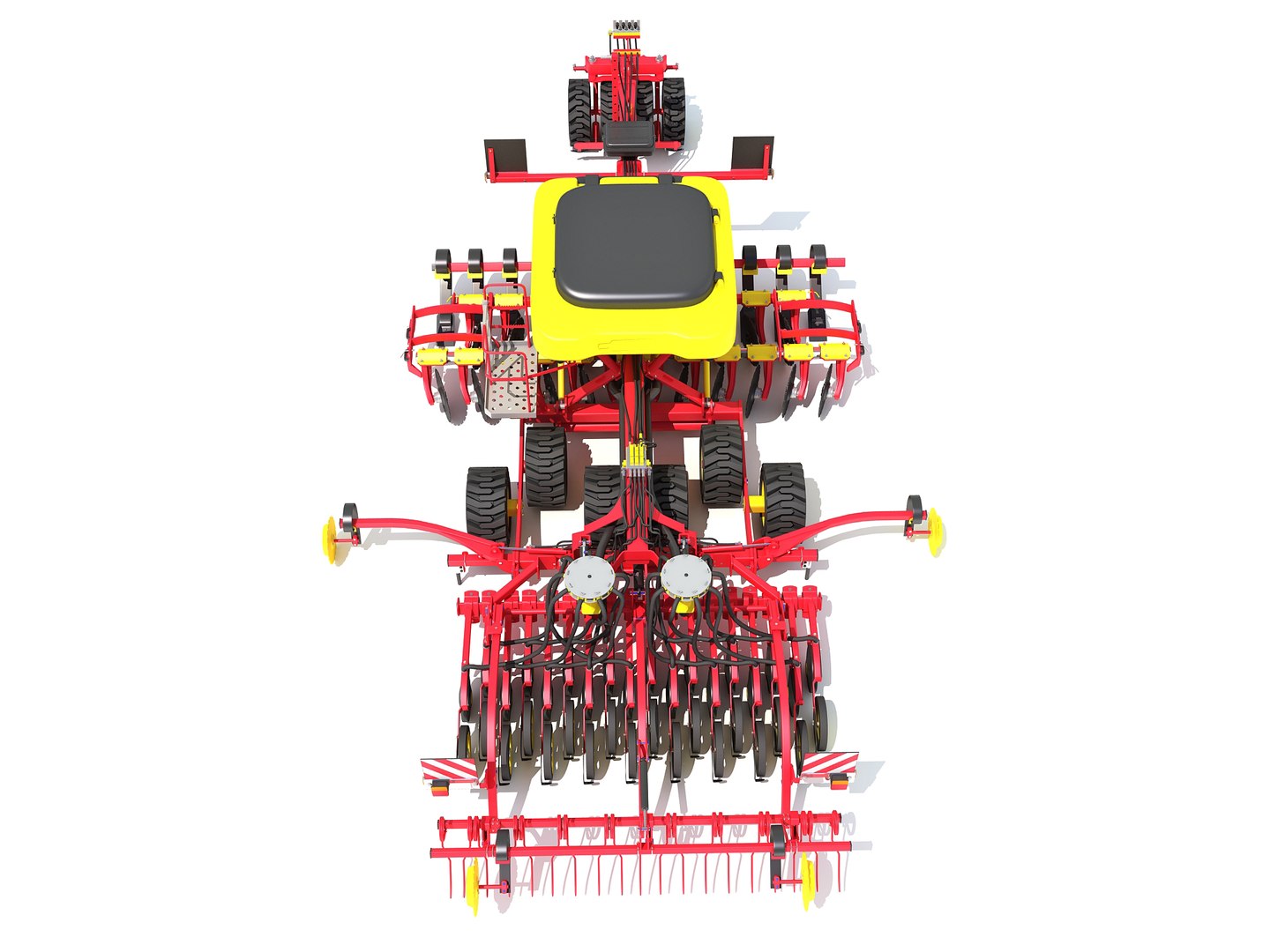 Seed Planter Machine Agricultural 3D Model - TurboSquid 1423956
