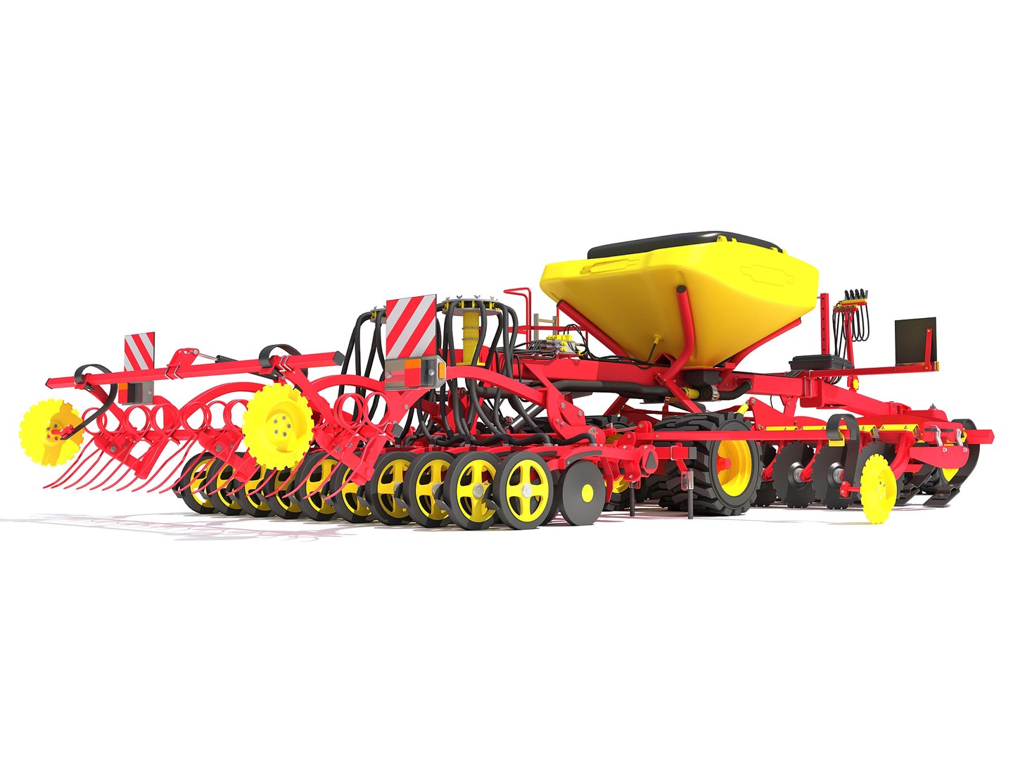 Seed Planter Machine Agricultural 3D Model - TurboSquid 1423956