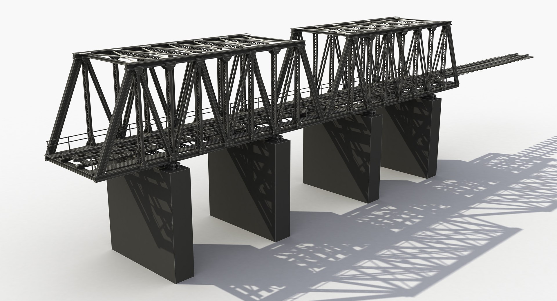 Max Modeled Railway Bridge