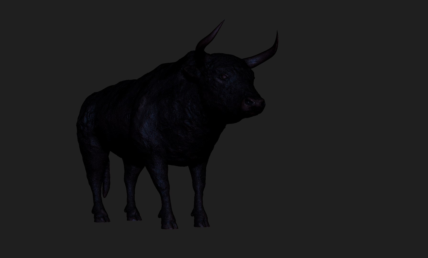 Bull 3D model - TurboSquid 2139715