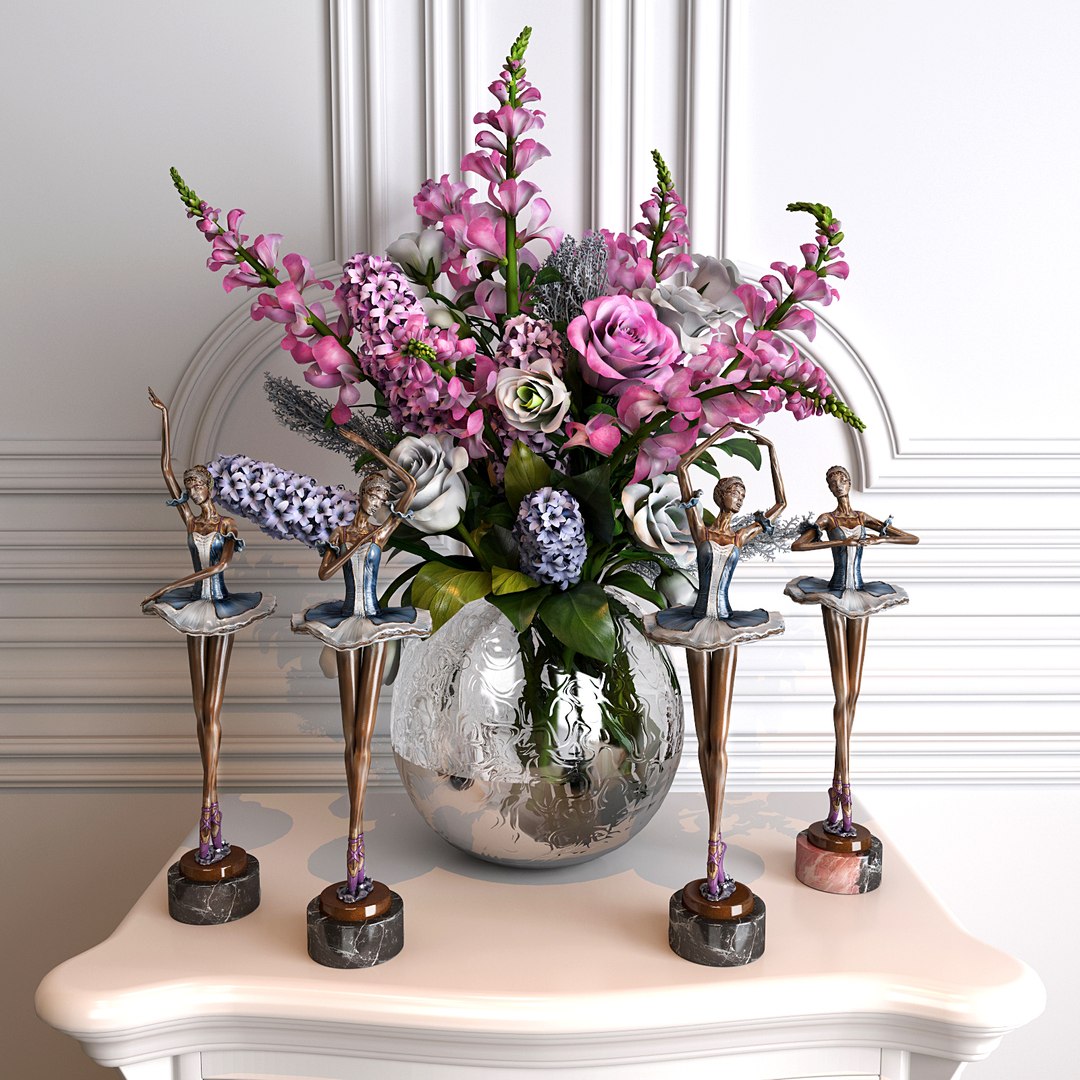 3D decor set 04 - TurboSquid 1202719