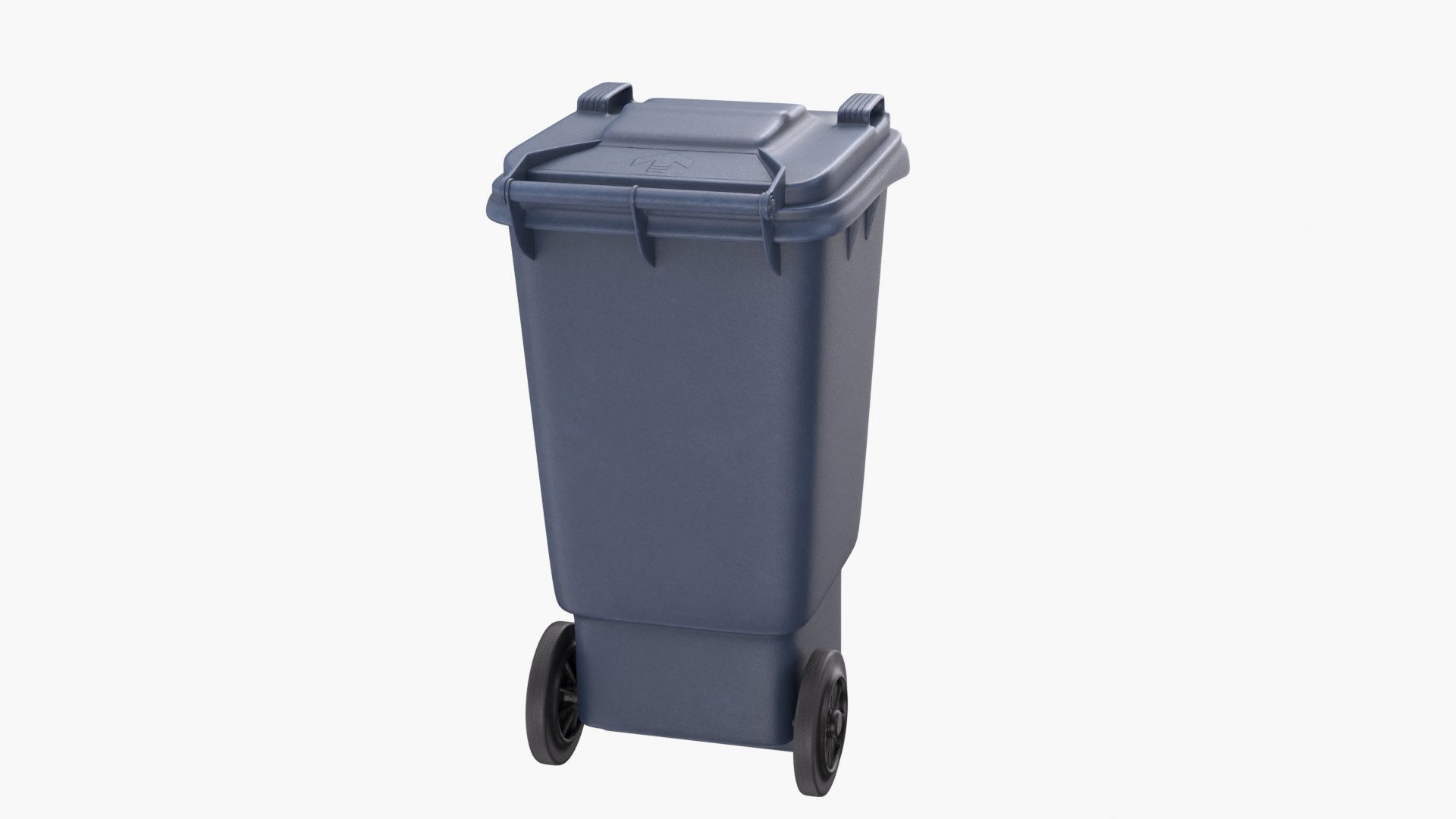 3D Standard Garbage Wheelie Bin - PBR 3D Model - TurboSquid 2337844