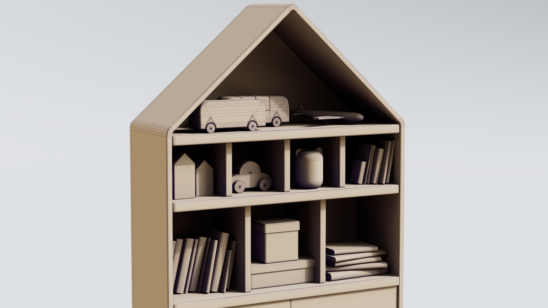 3D Model Closet - TurboSquid 2374180