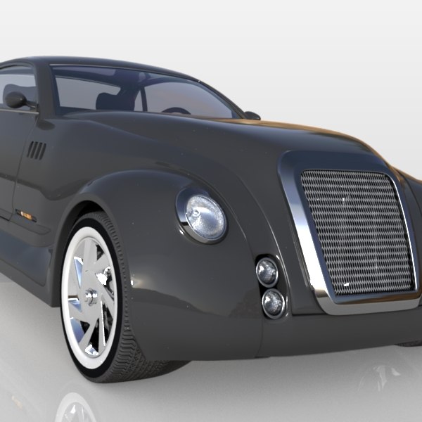 3d model concept car