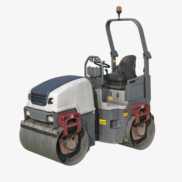 modelo 3d Apisonadora tándem Dynapac CC1200 VI - TurboSquid 2248424