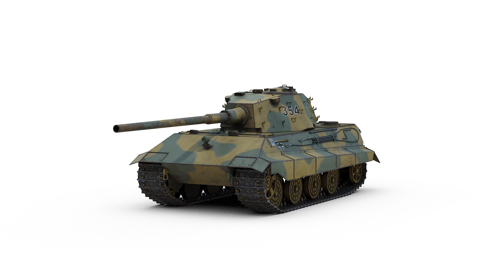 3D E 75 Standardpanzer - TurboSquid 1811415