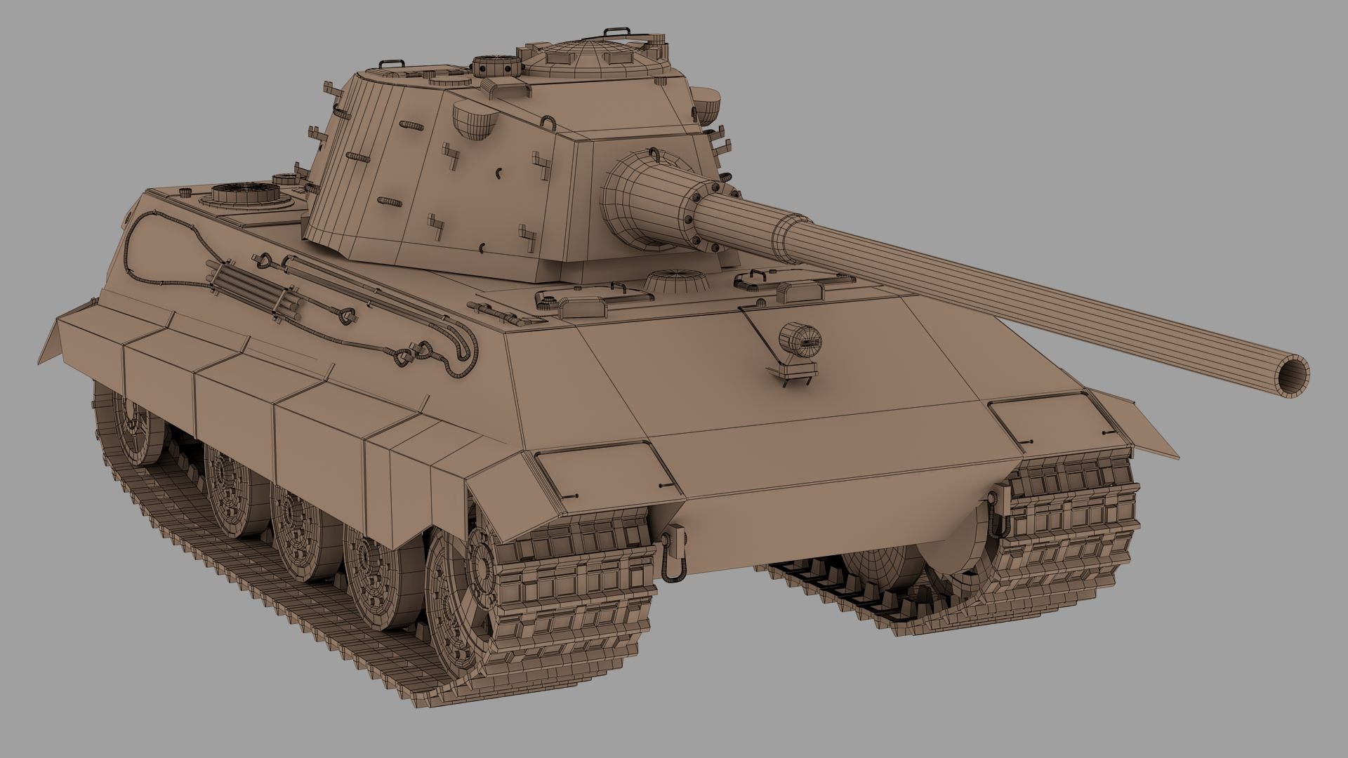 3D E 75 Standardpanzer - TurboSquid 1811415