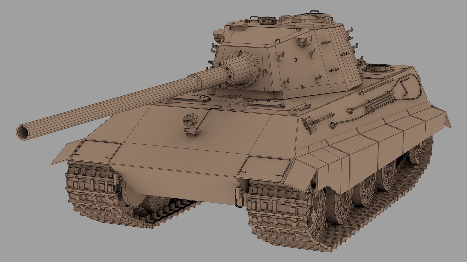 3D E 75 Standardpanzer - TurboSquid 1811415