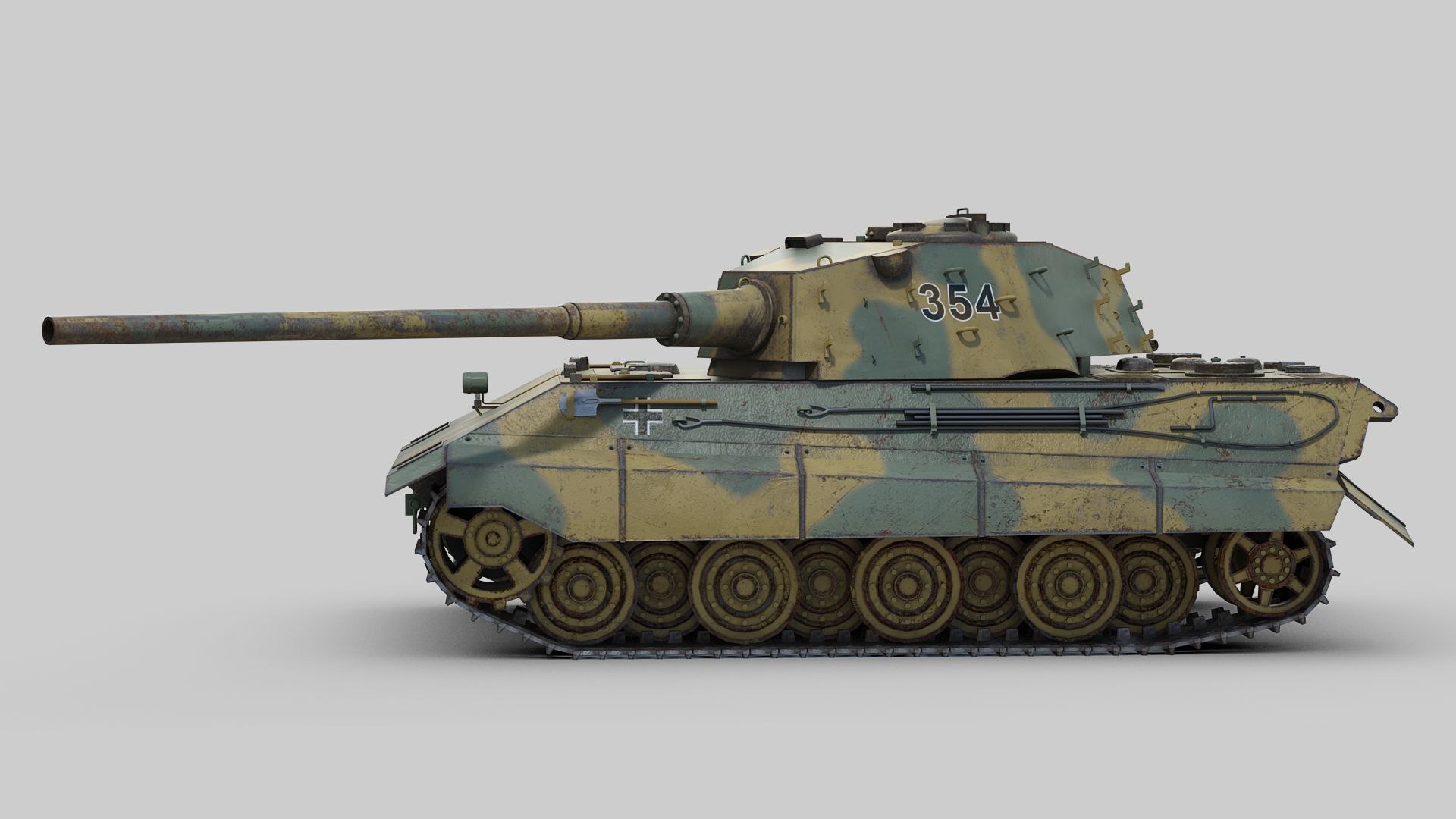 3D E 75 Standardpanzer - TurboSquid 1811415