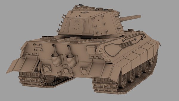 3D E 75 Standardpanzer - TurboSquid 1811415