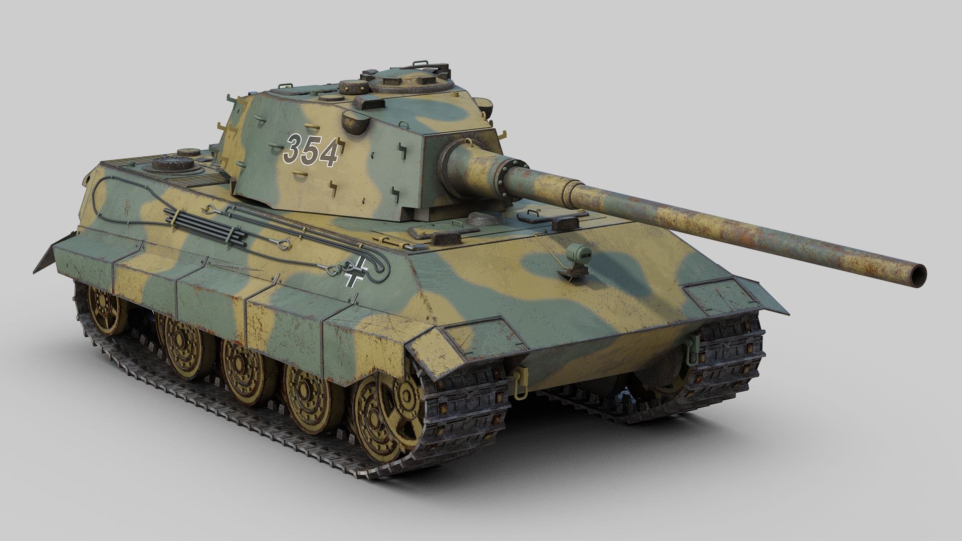 3D E 75 Standardpanzer - TurboSquid 1811415