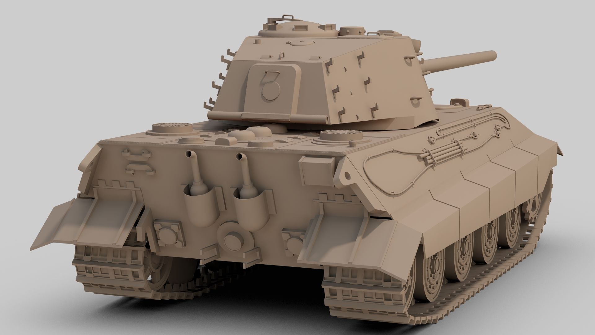 3D E 75 Standardpanzer - TurboSquid 1811415