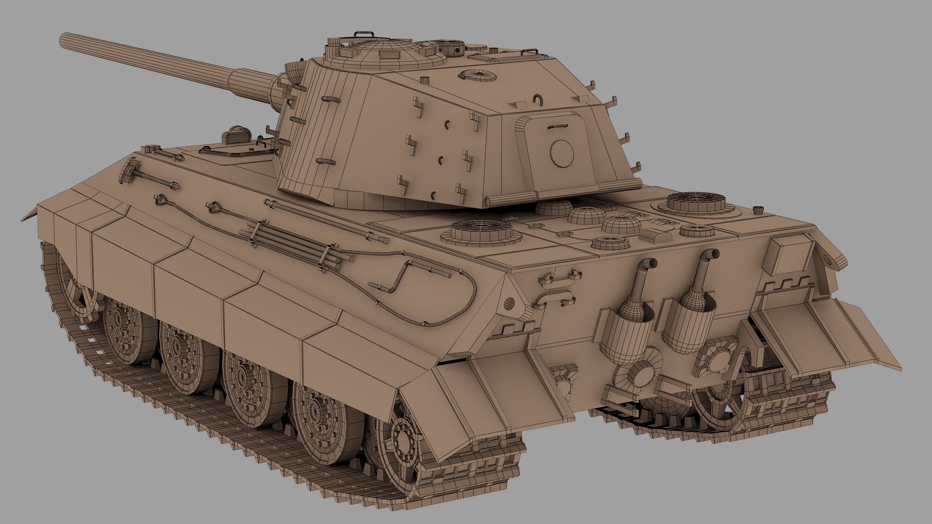 3D E 75 Standardpanzer - TurboSquid 1811415