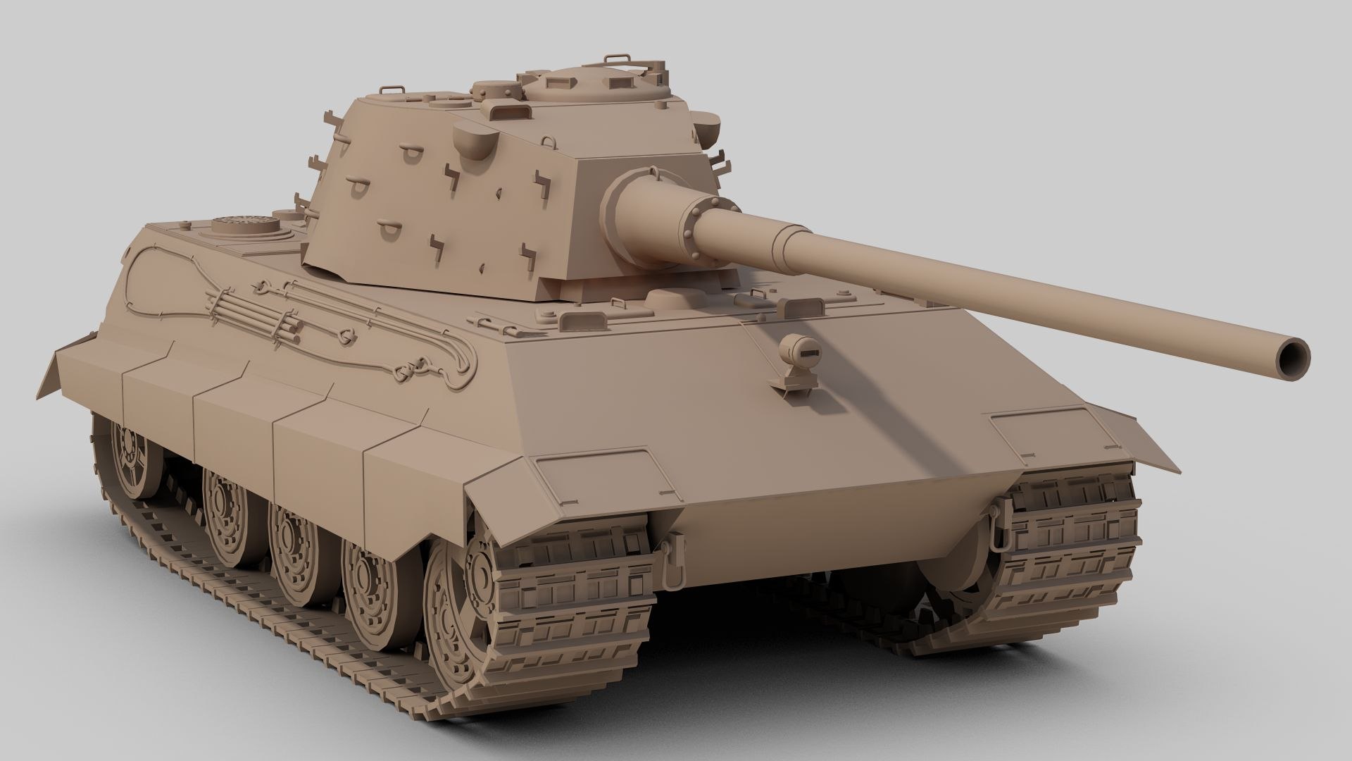 3D E 75 Standardpanzer - TurboSquid 1811415