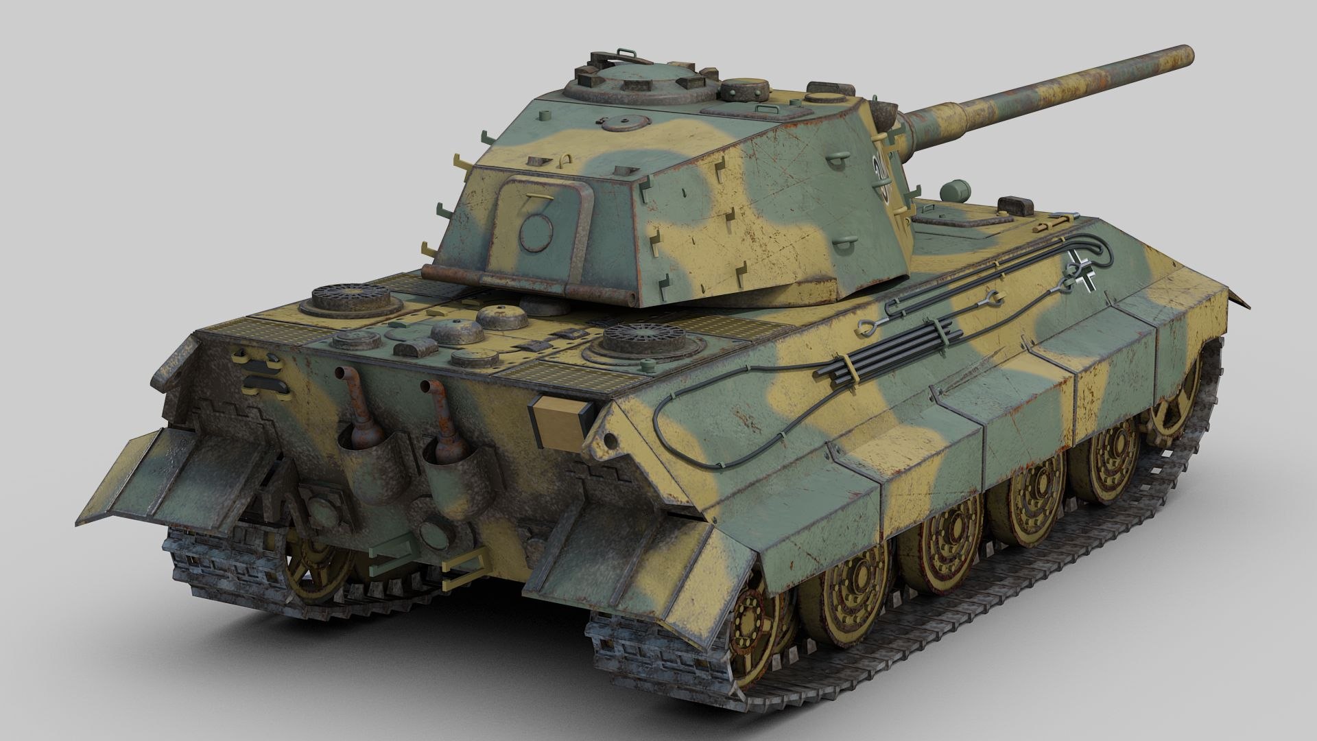 3D E 75 Standardpanzer - TurboSquid 1811415