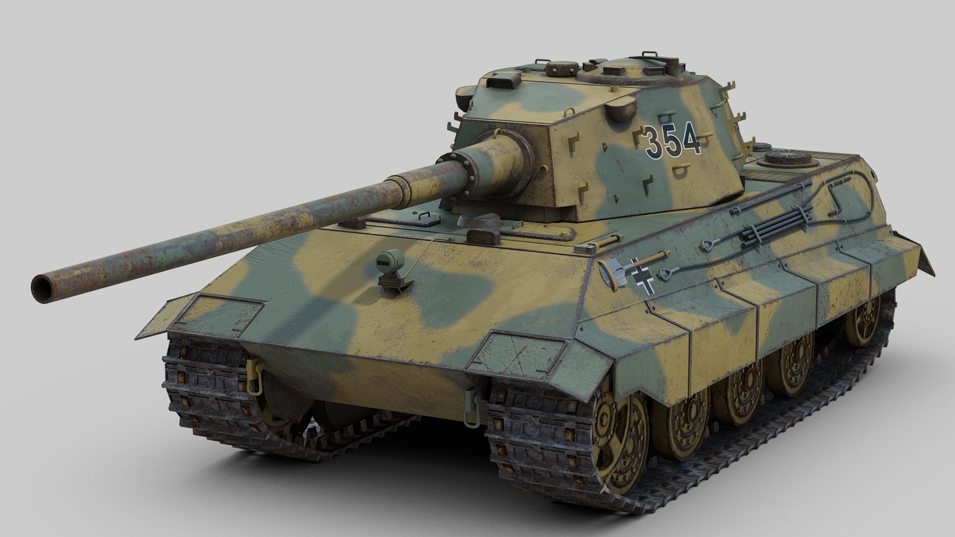 3D E 75 Standardpanzer - TurboSquid 1811415
