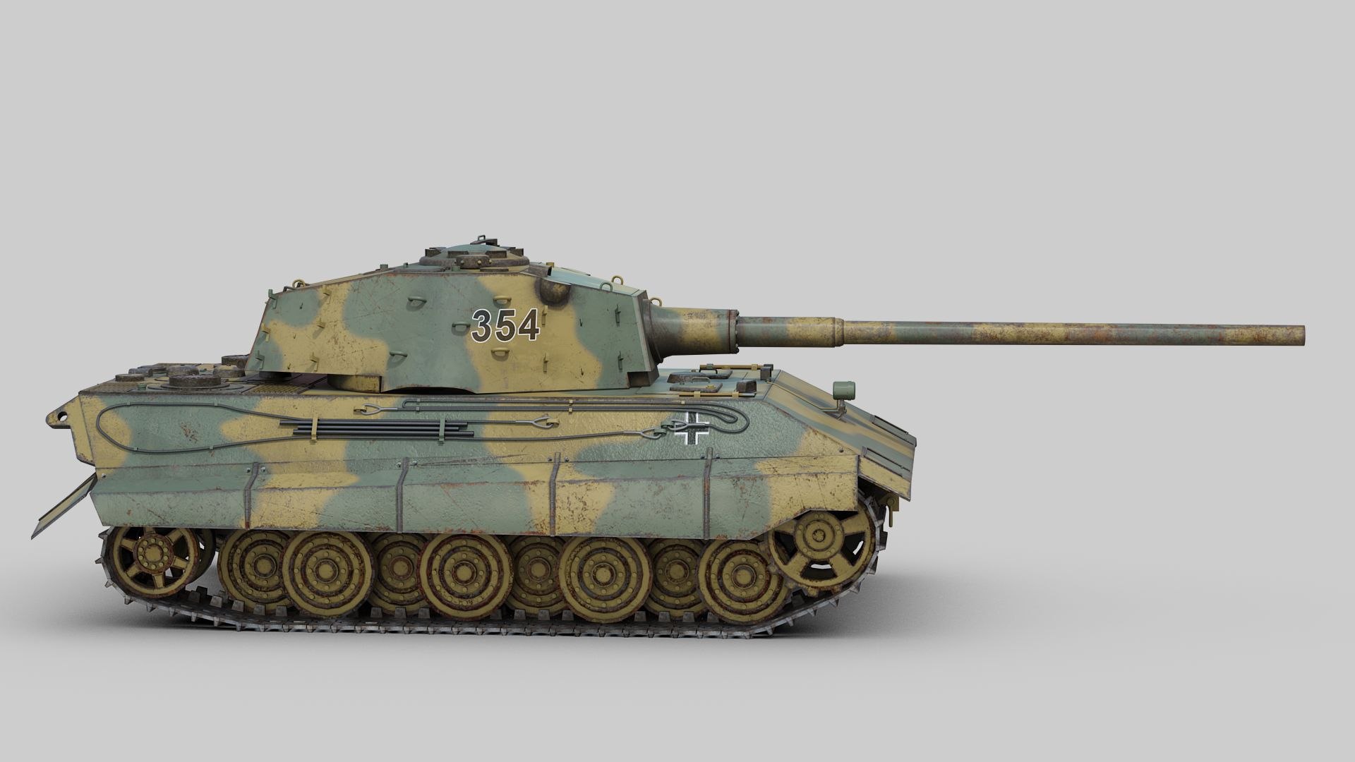 3D E 75 Standardpanzer - TurboSquid 1811415