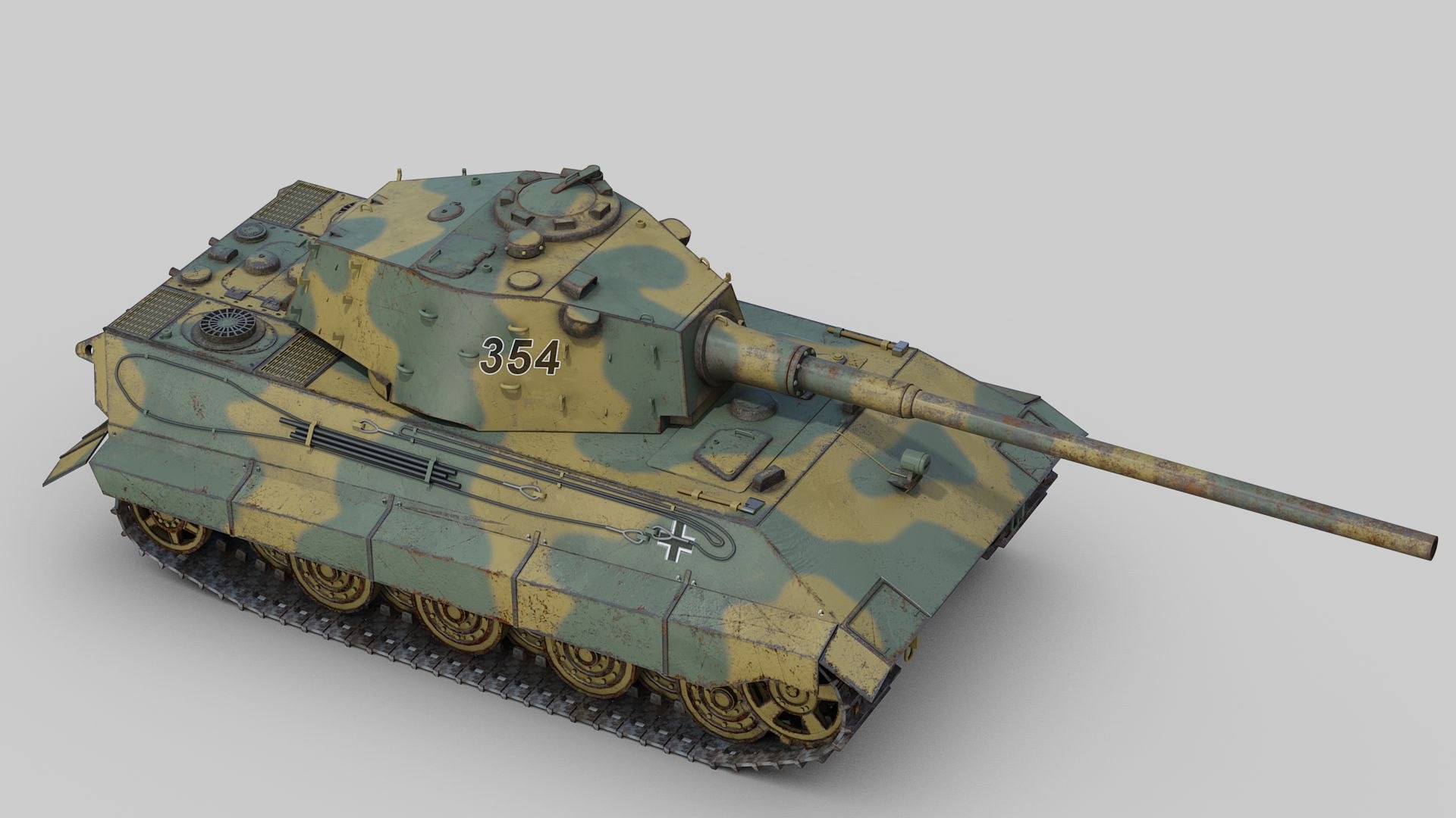 3D E 75 Standardpanzer - TurboSquid 1811415