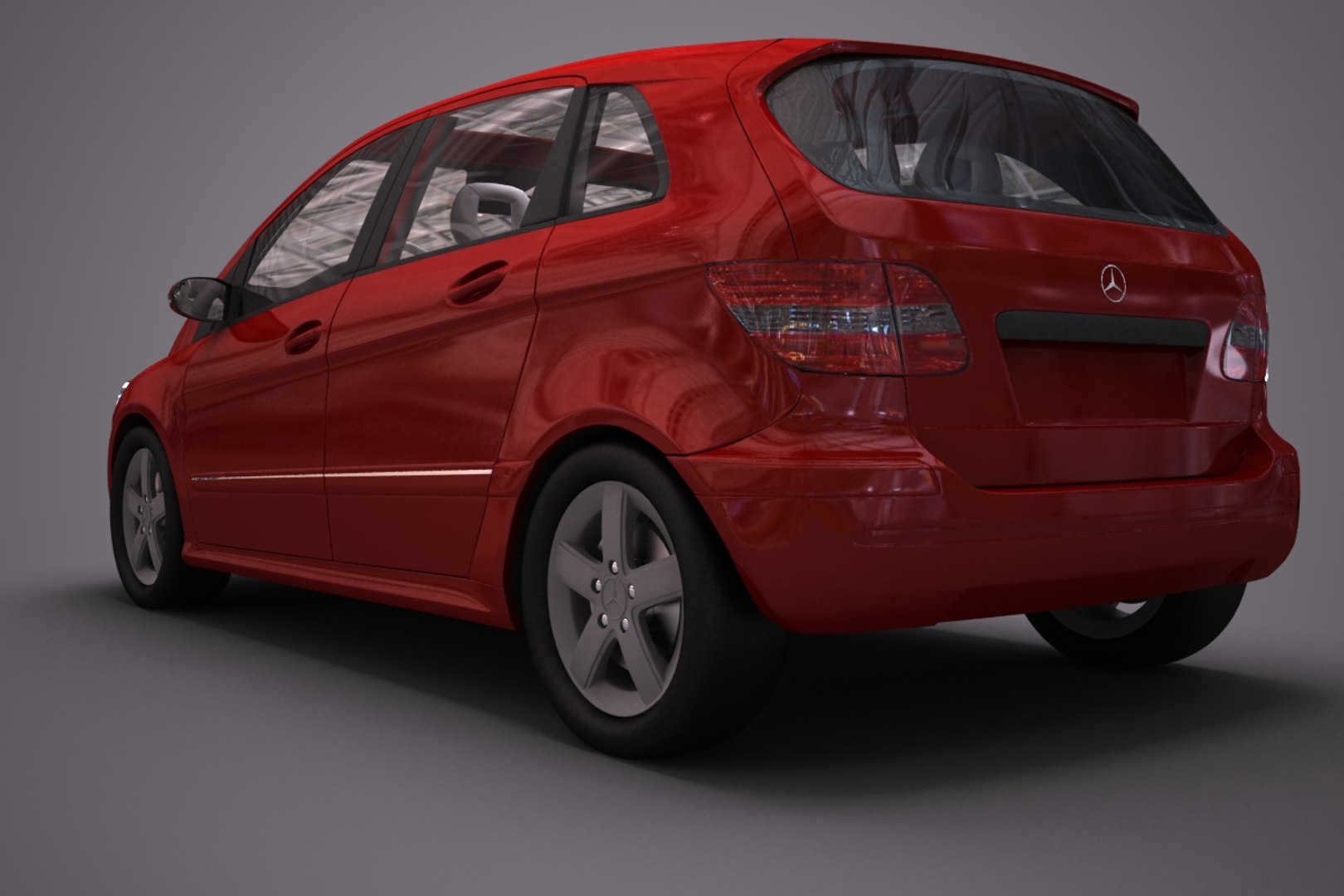 Mercedes Benz B Car 3d 3ds