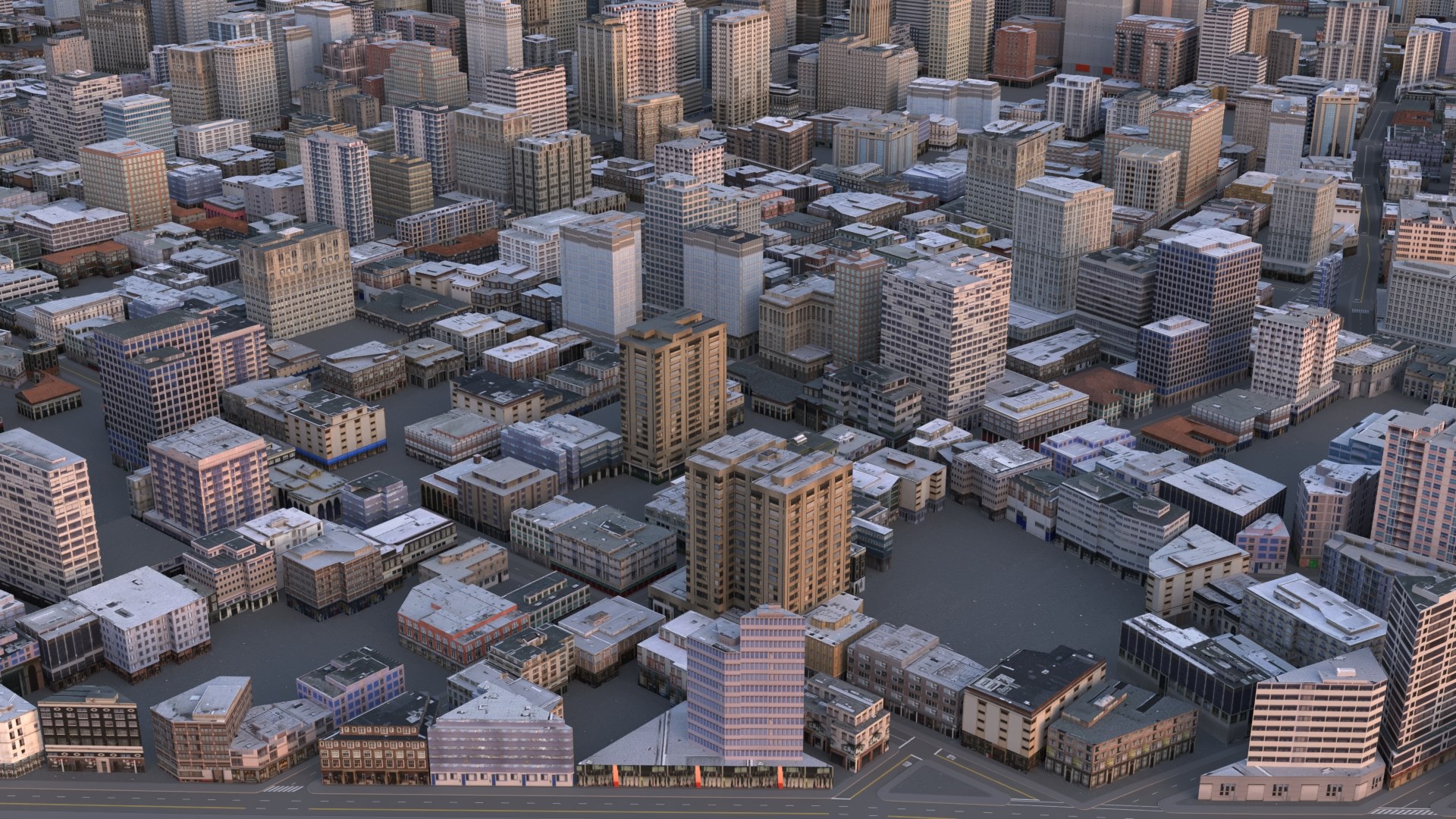 City 63 3D model - TurboSquid 1977875