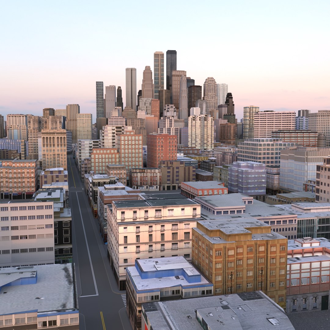 City 63 3D model - TurboSquid 1977875