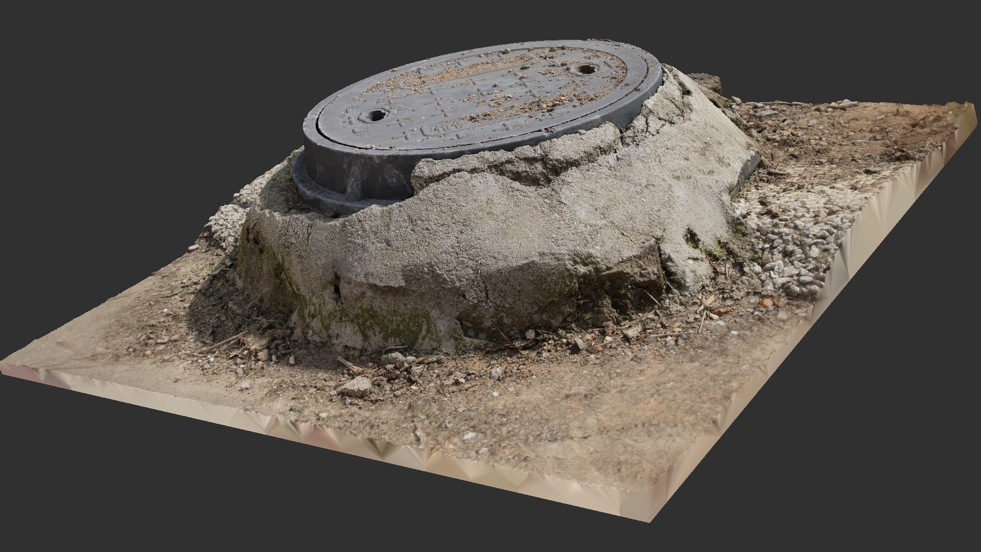 3D Manhole 3d Scan - TurboSquid 1807095