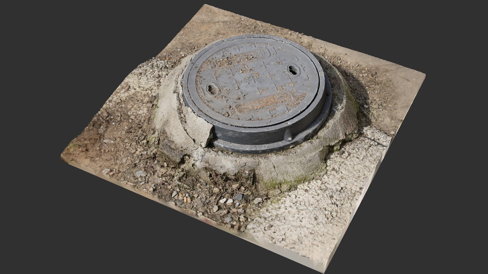 3D Manhole 3d Scan - TurboSquid 1807095