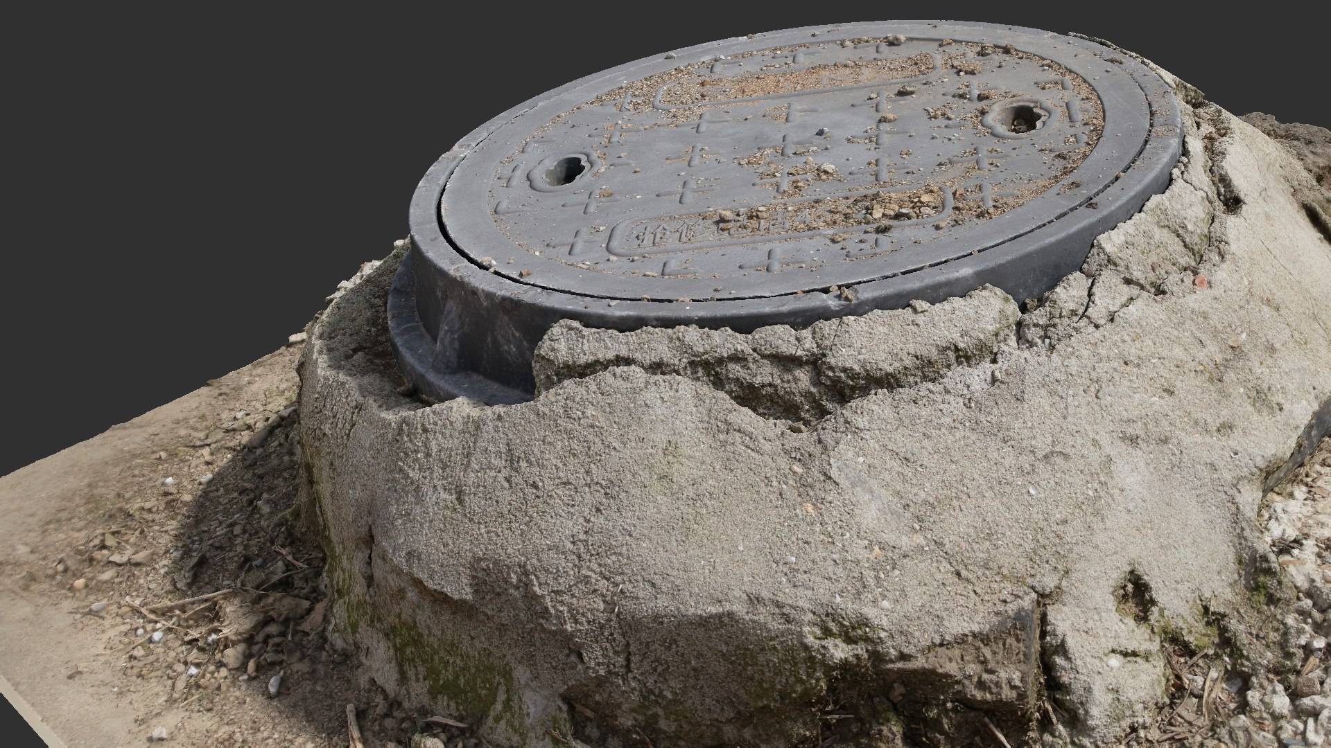 3D Manhole 3d Scan - TurboSquid 1807095