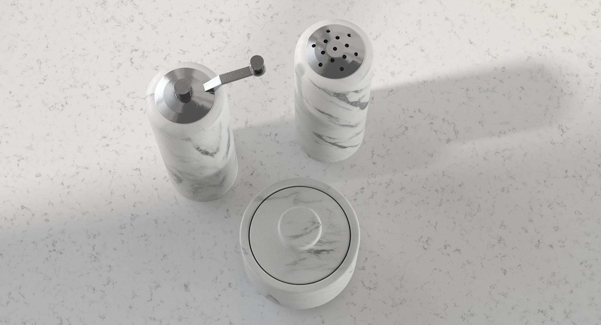 Realistic Salt Pepper Marble 3D Model - TurboSquid 1447128
