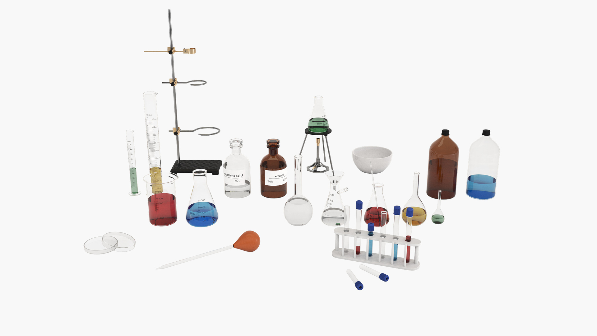 Chemistry Set 3D Model - TurboSquid 1999680