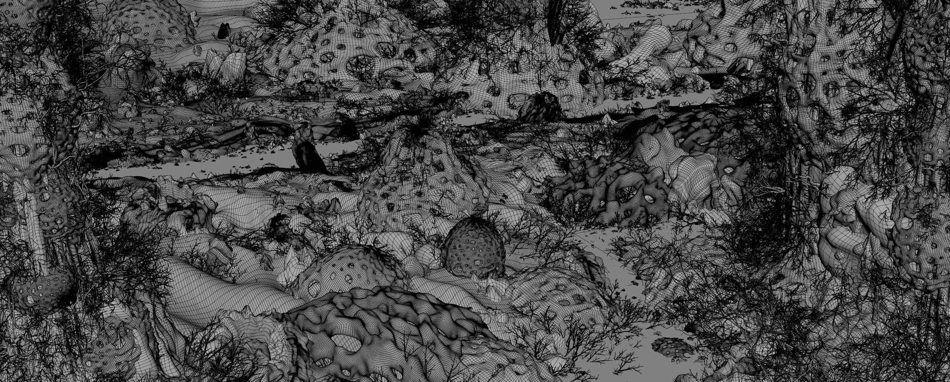 Scifi Alien Planet Environment 3D - TurboSquid 1822120