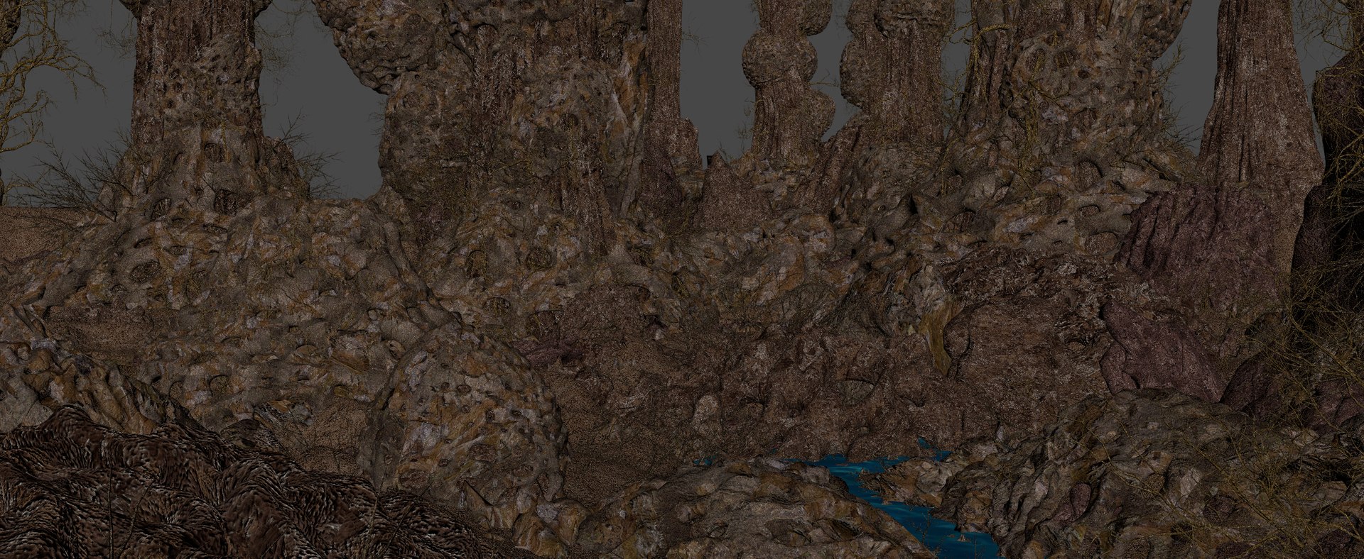 Scifi Alien Planet Environment 3D - TurboSquid 1822120