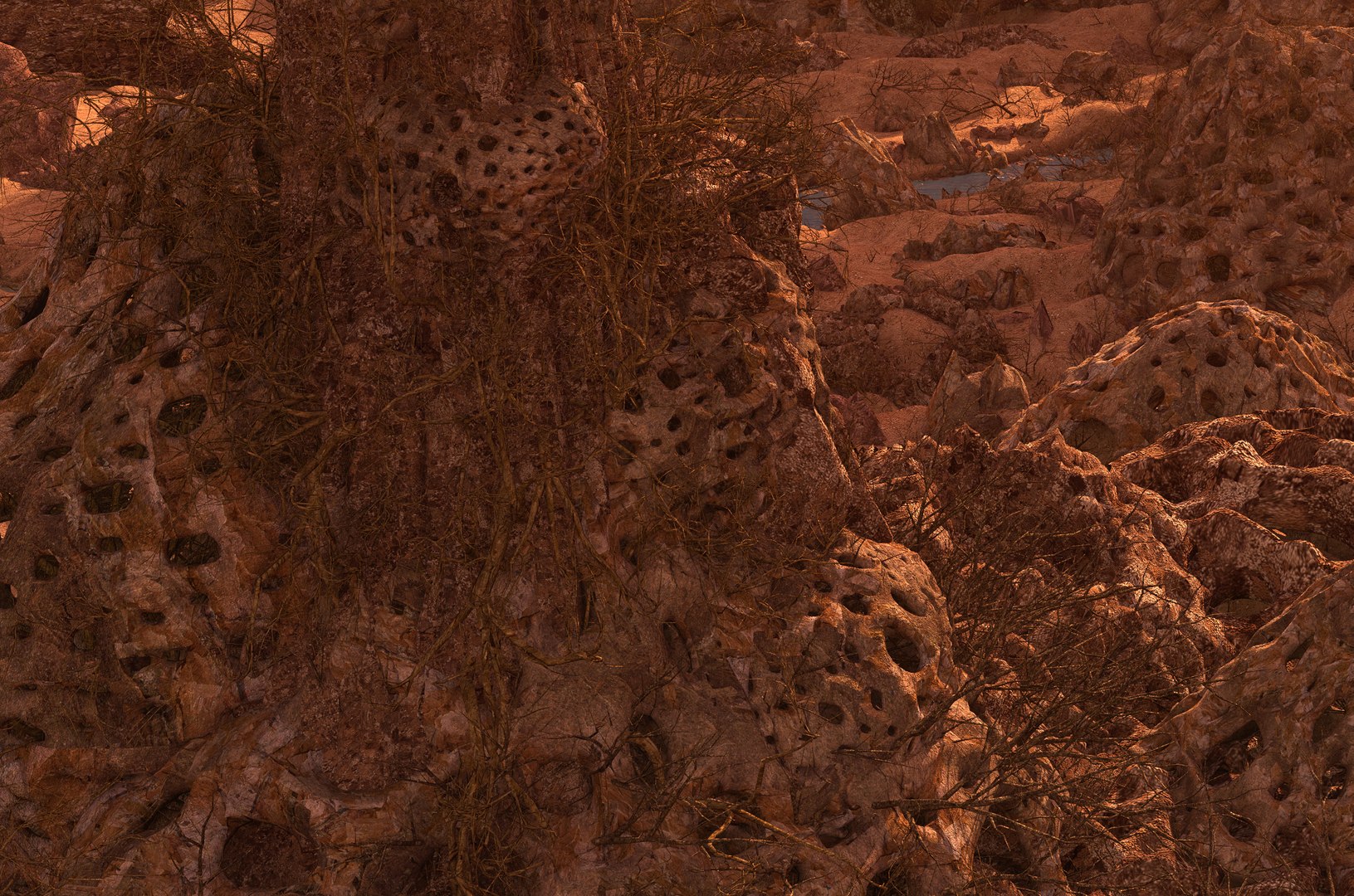 Scifi Alien Planet Environment 3D - TurboSquid 1822120