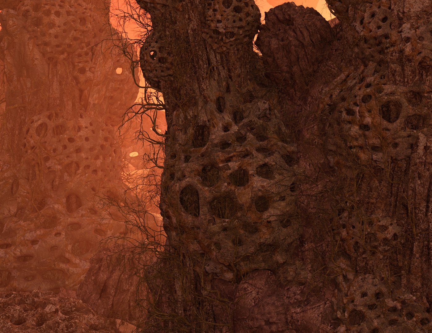 Scifi Alien Planet Environment 3D - TurboSquid 1822120