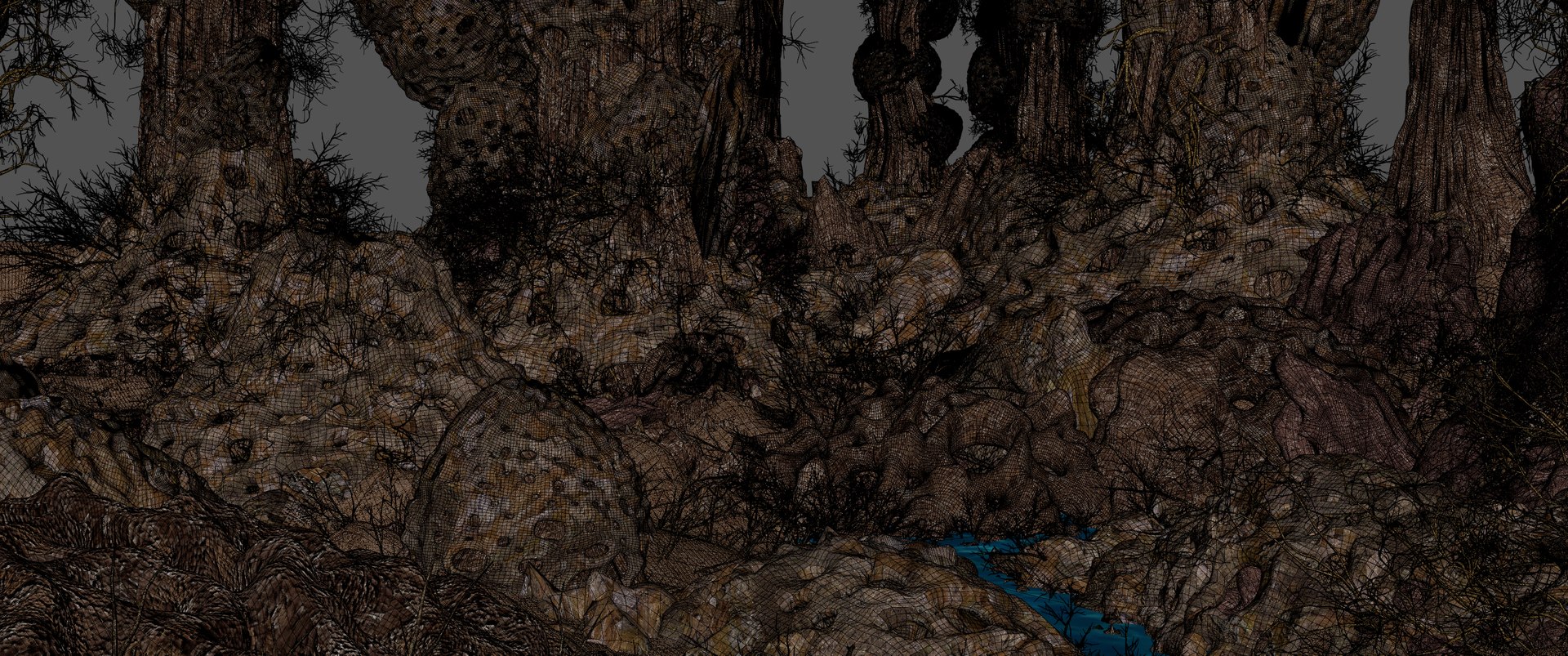 Scifi Alien Planet Environment 3D - TurboSquid 1822120