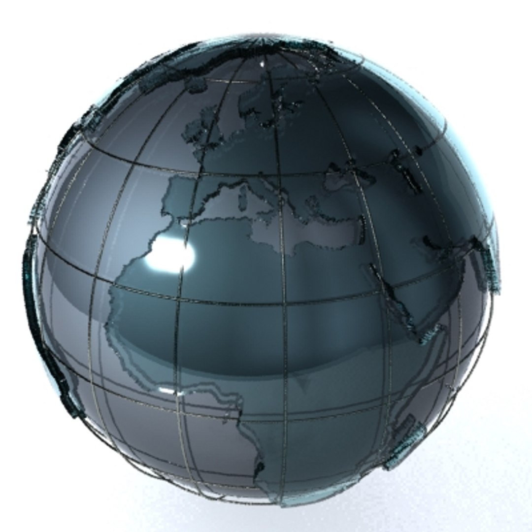 3d Model Globe Earth