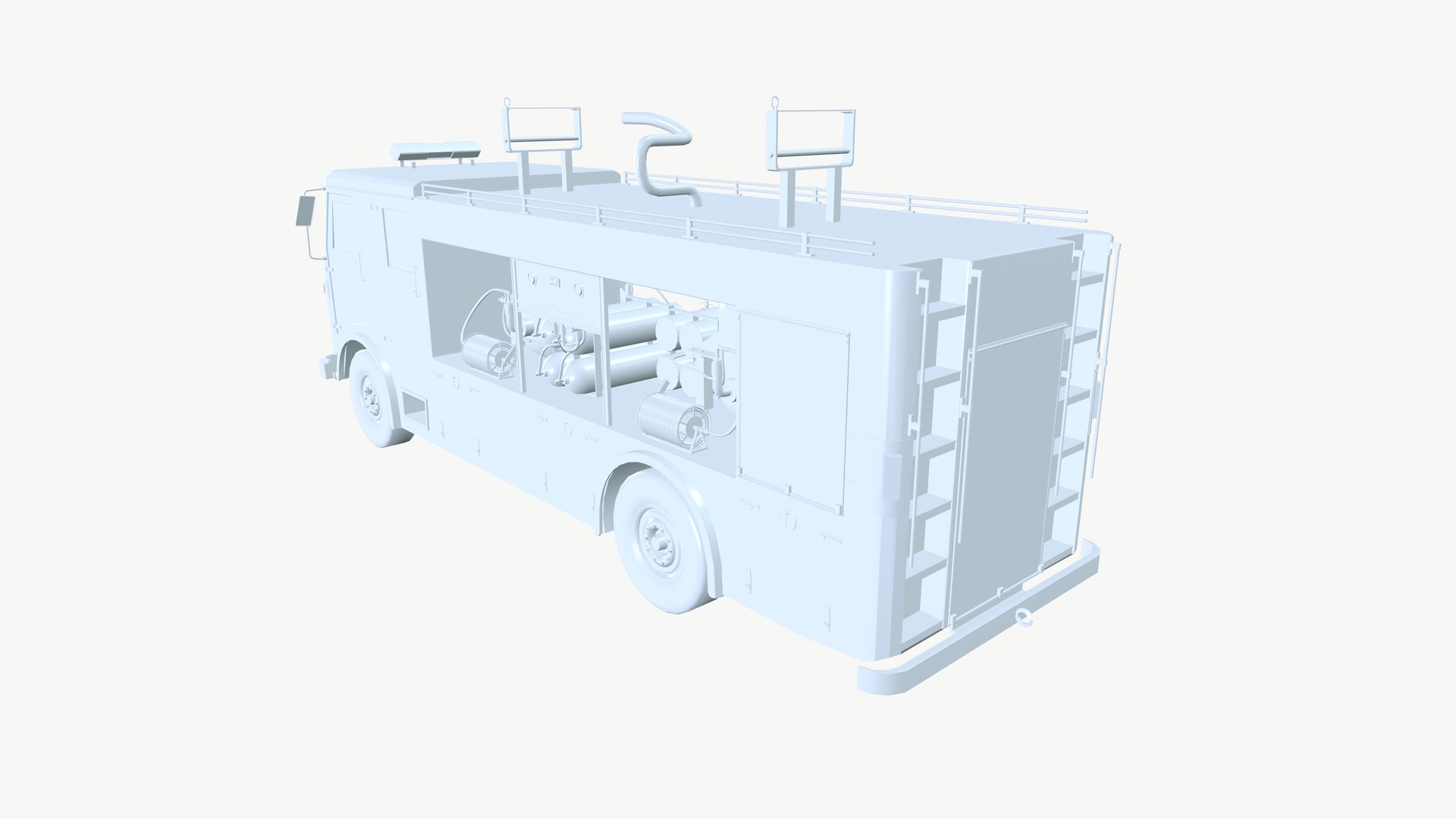 3D Fire Fighting Vehicle - TurboSquid 2270789