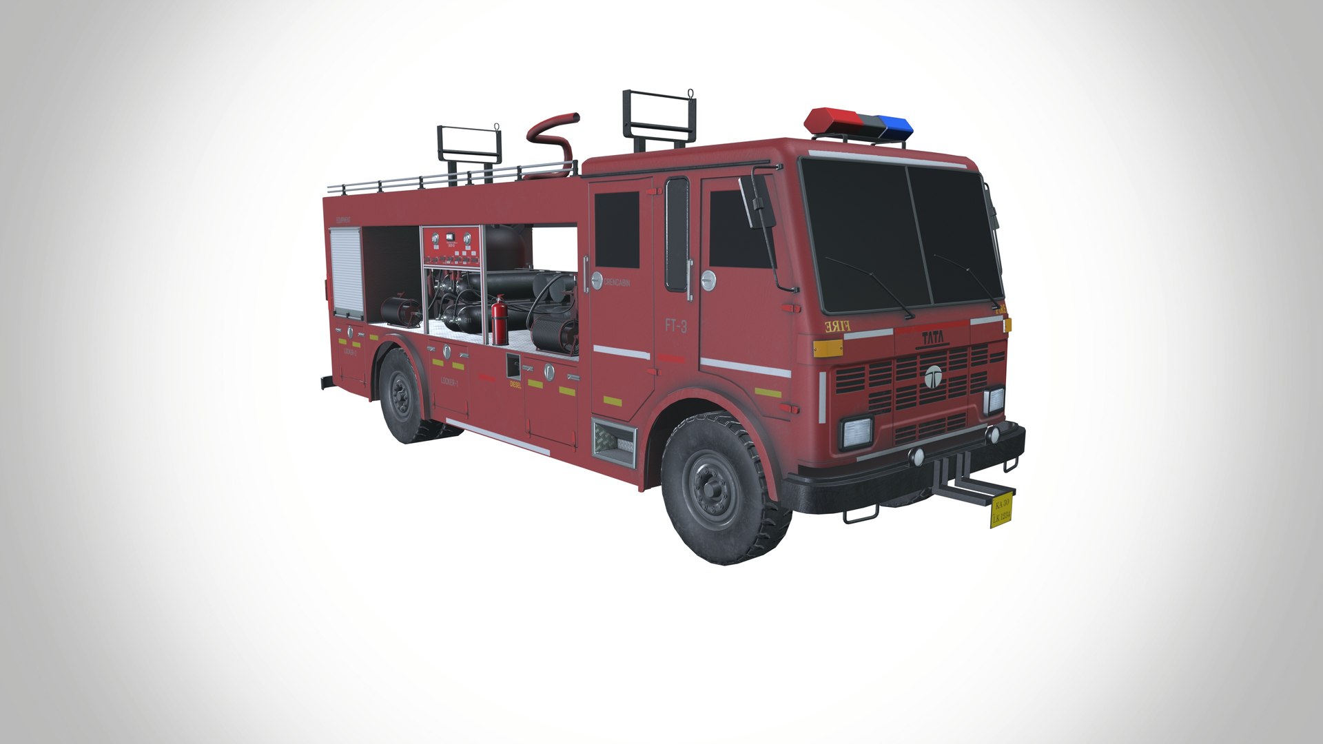 3D Fire Fighting Vehicle - TurboSquid 2270789