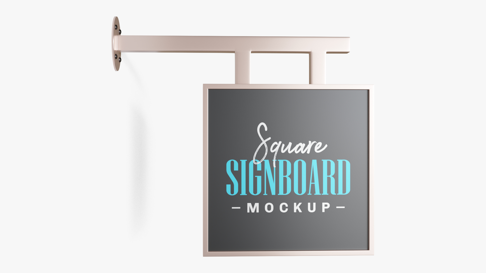 3D square signboard - TurboSquid 1662911