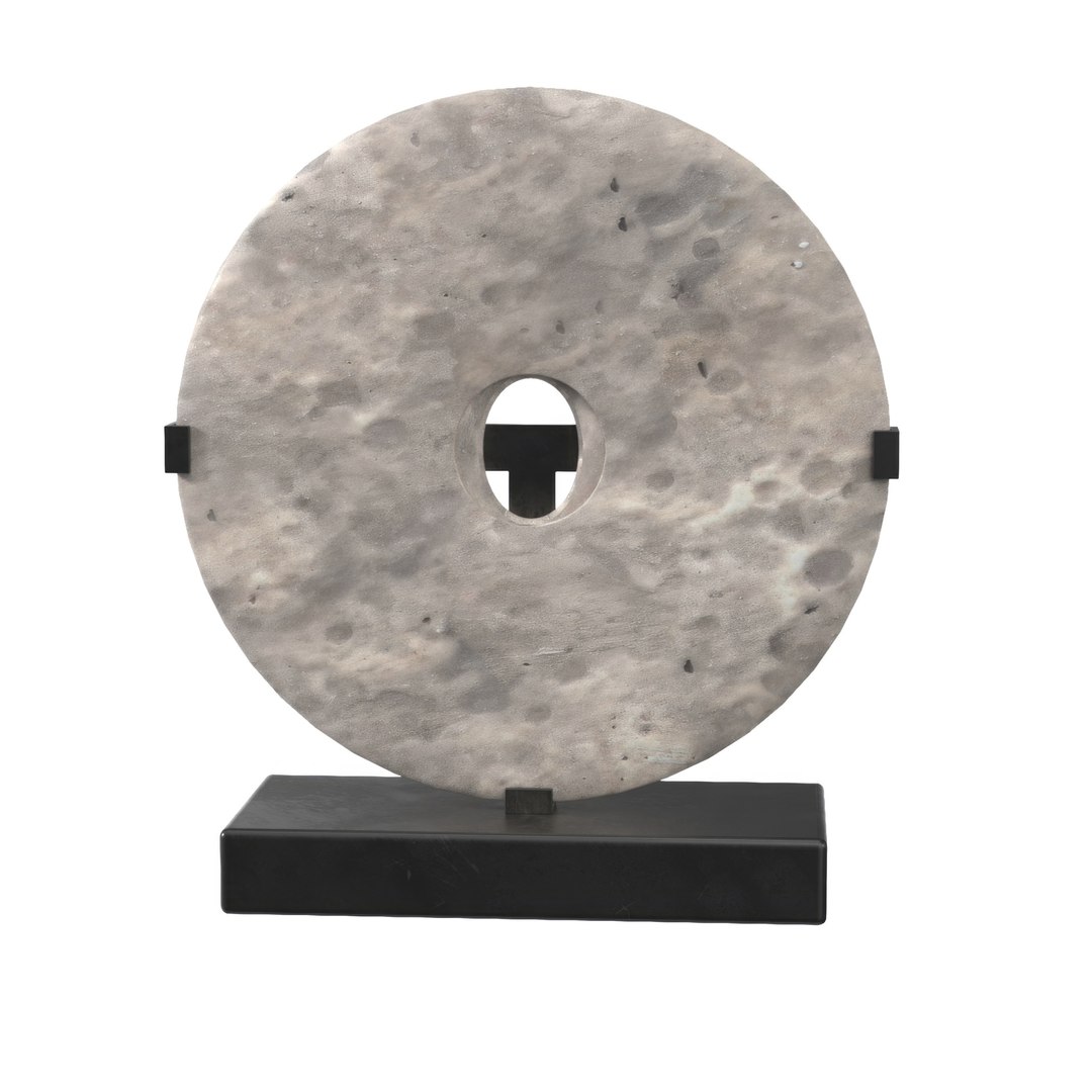3D Model Round Sculpture Artwork PBR - TurboSquid 2227884