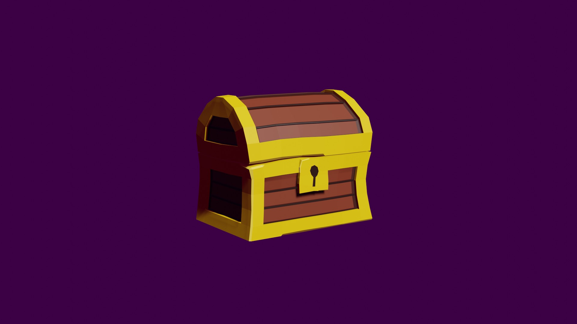 Low Poly Chest 3D Model - TurboSquid 1973368