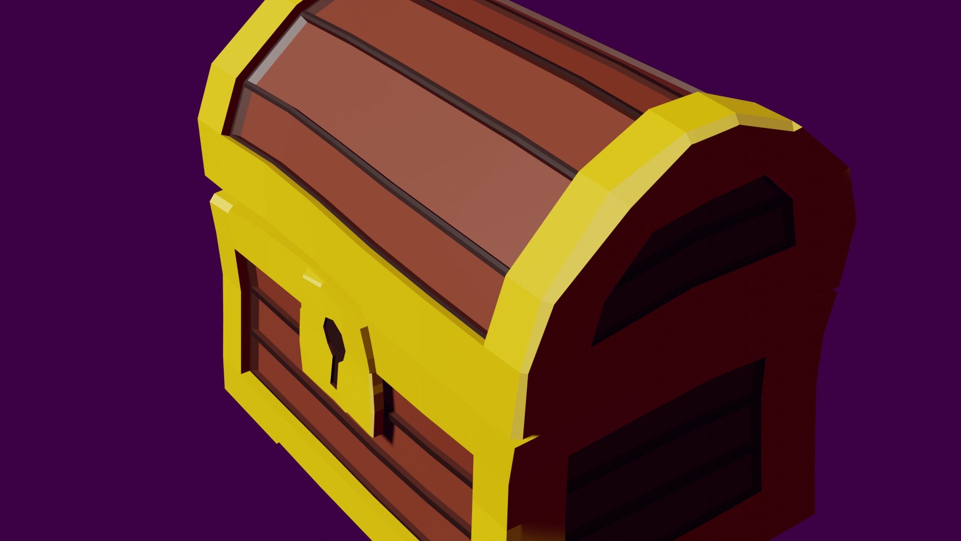 Low Poly Chest 3D Model - TurboSquid 1973368