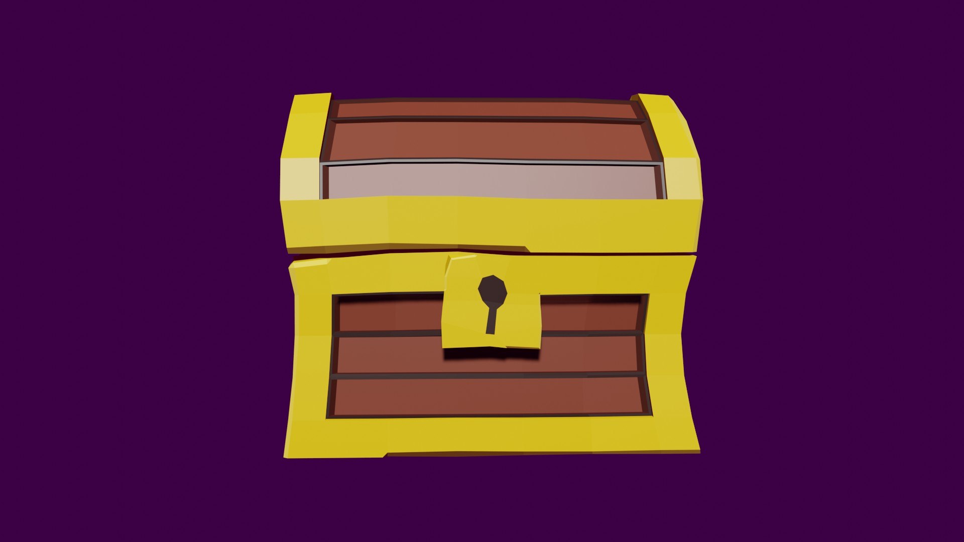 Low Poly Chest 3D Model - TurboSquid 1973368