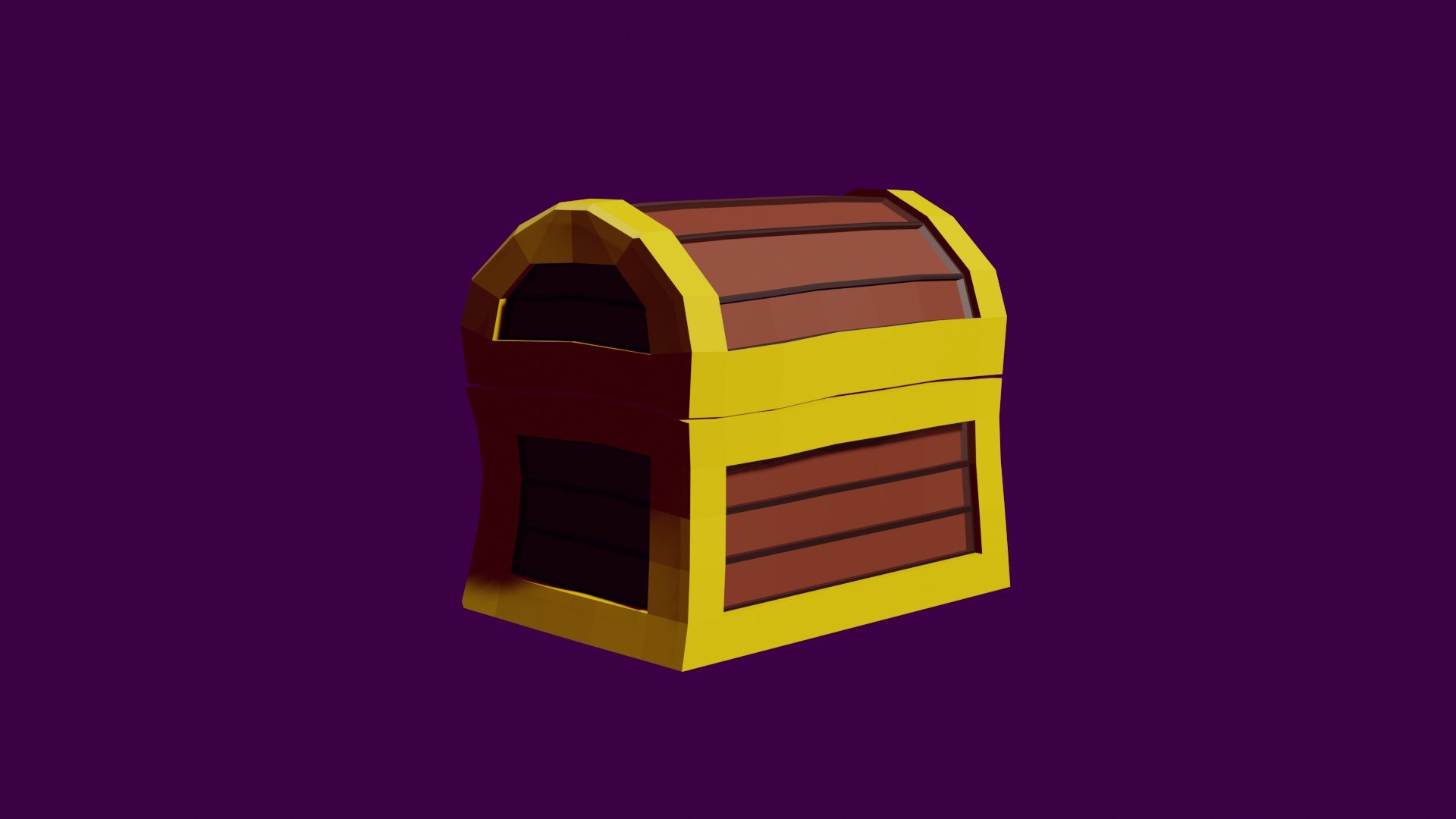Low Poly Chest 3D Model - TurboSquid 1973368