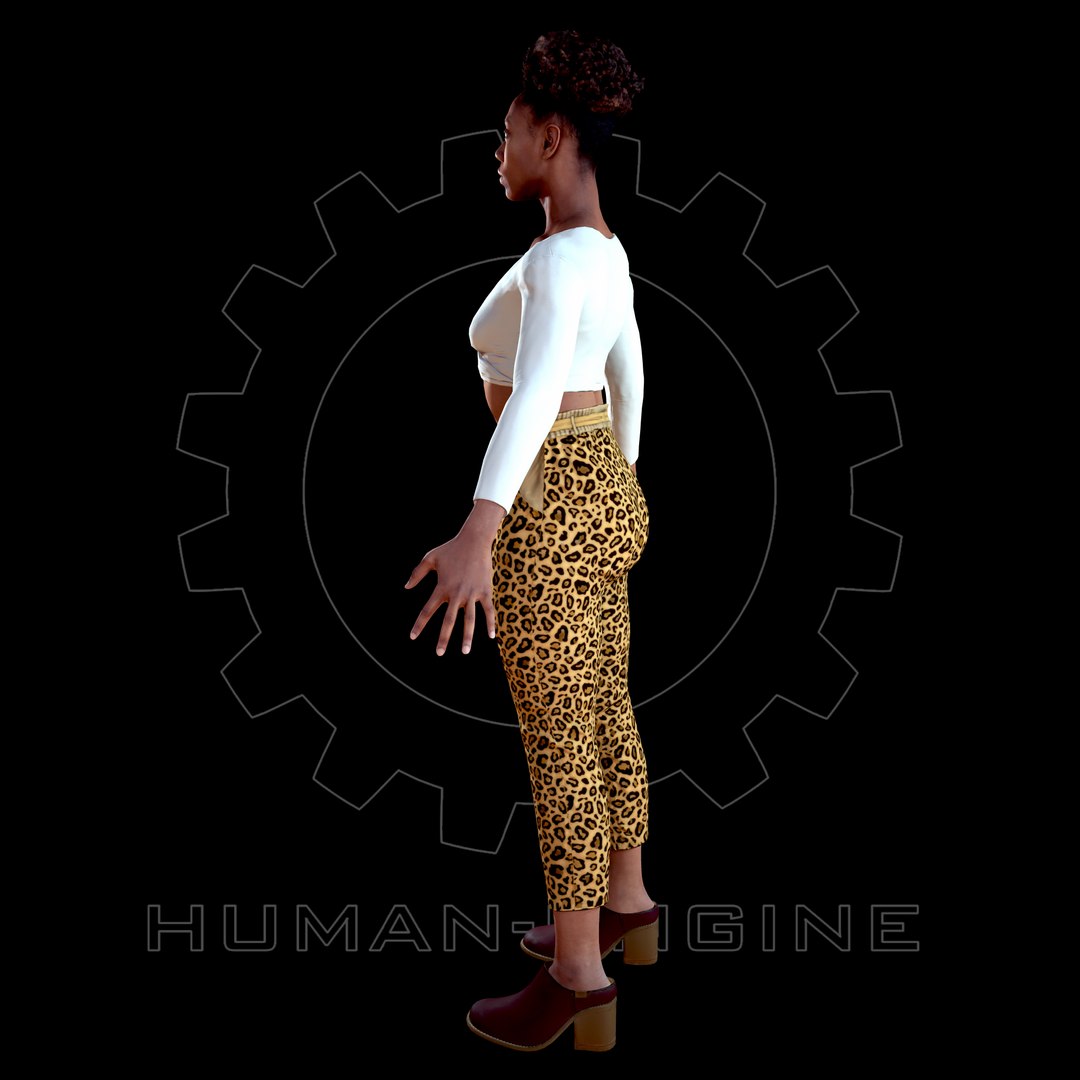 3D - Human Rig Scanning - TurboSquid 1279534