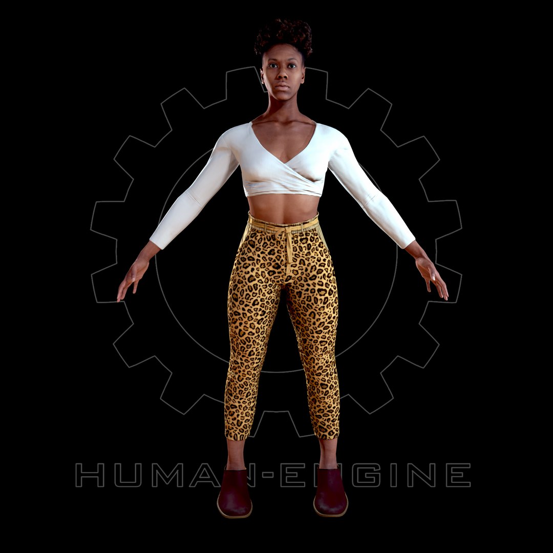 3D - Human Rig Scanning - TurboSquid 1279534