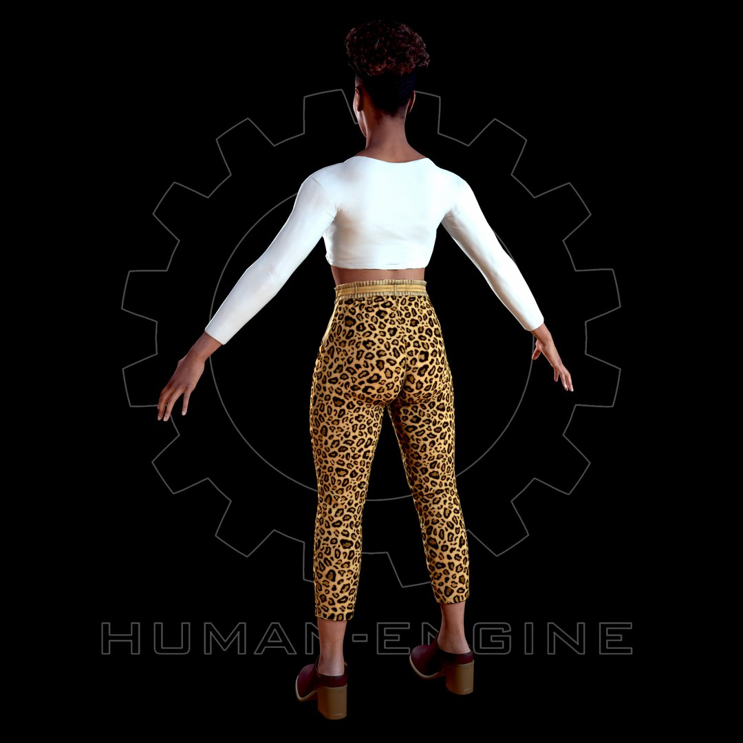 3D - Human Rig Scanning - TurboSquid 1279534