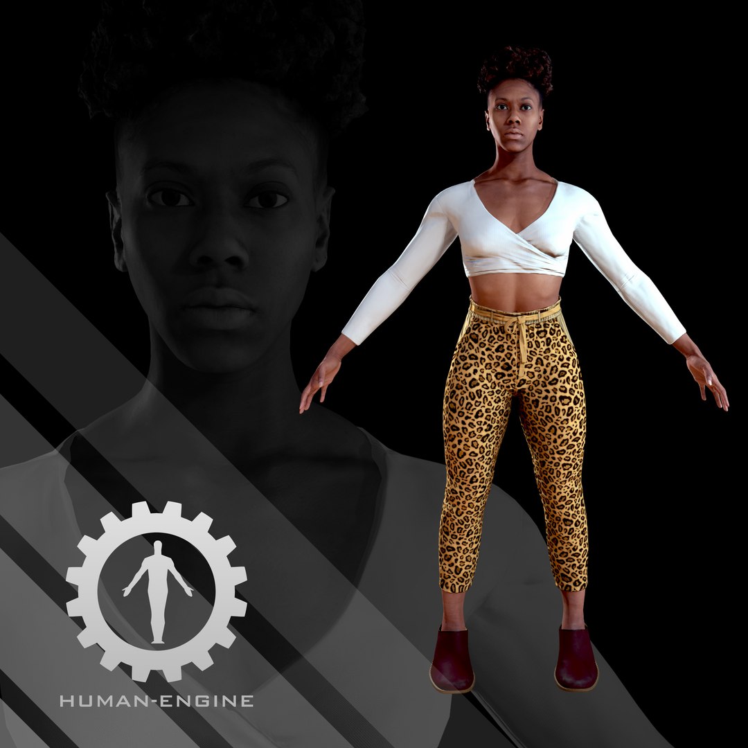 3D - Human Rig Scanning - TurboSquid 1279534